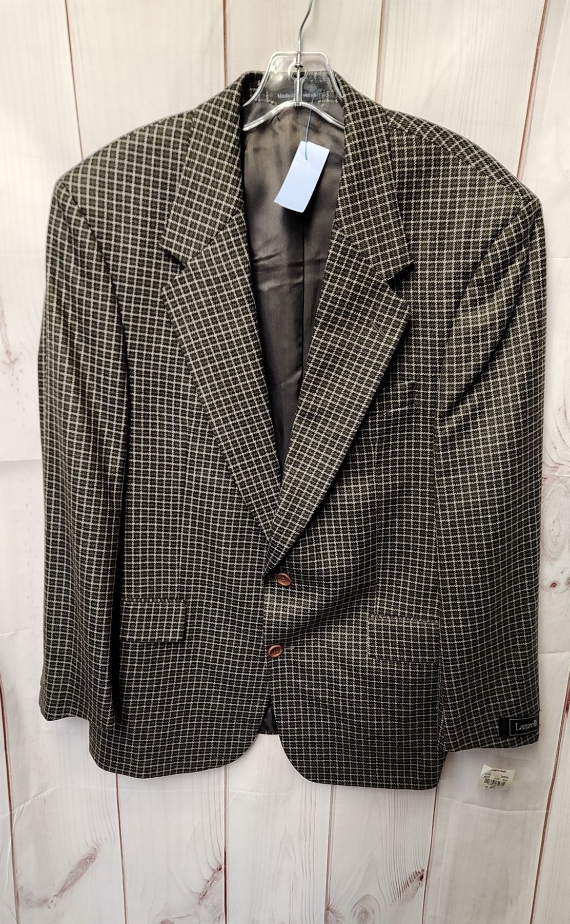 Lanzetti Men's Size 40 Green Sport Coat – Off The Rack