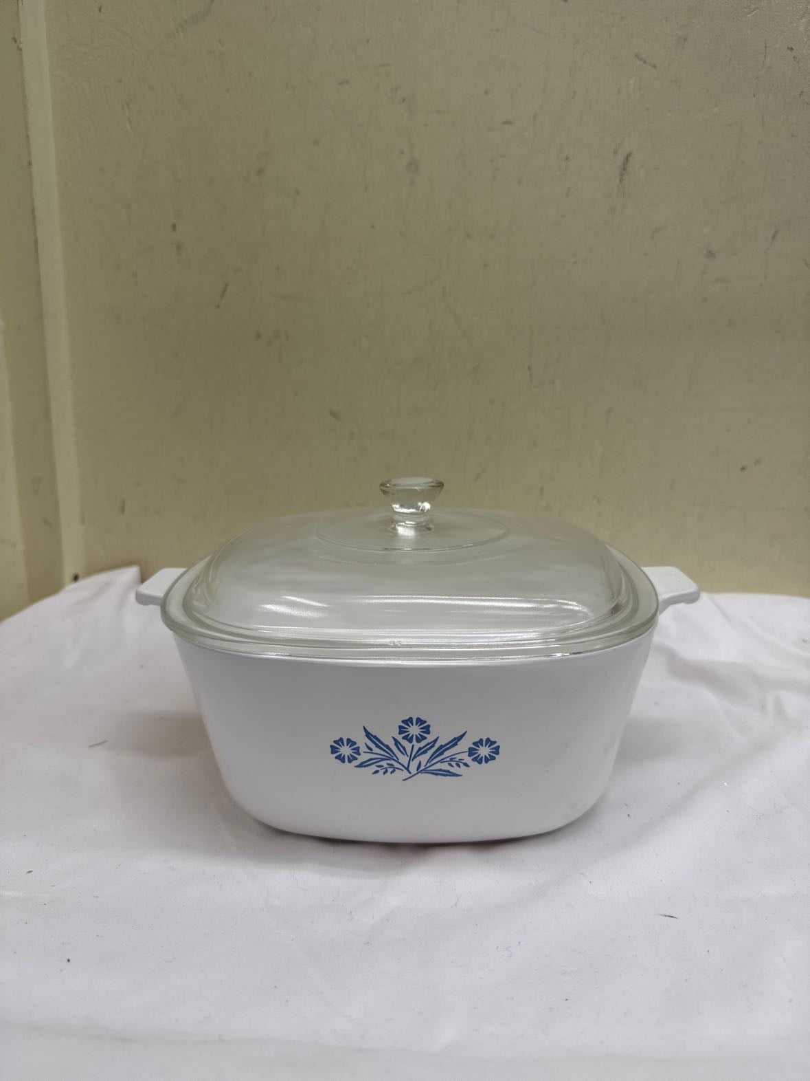 Corning Ware P-2 1/2-B Blue Cornflower 2 1/2 Qt Casserole Dish W/ Glas ...
